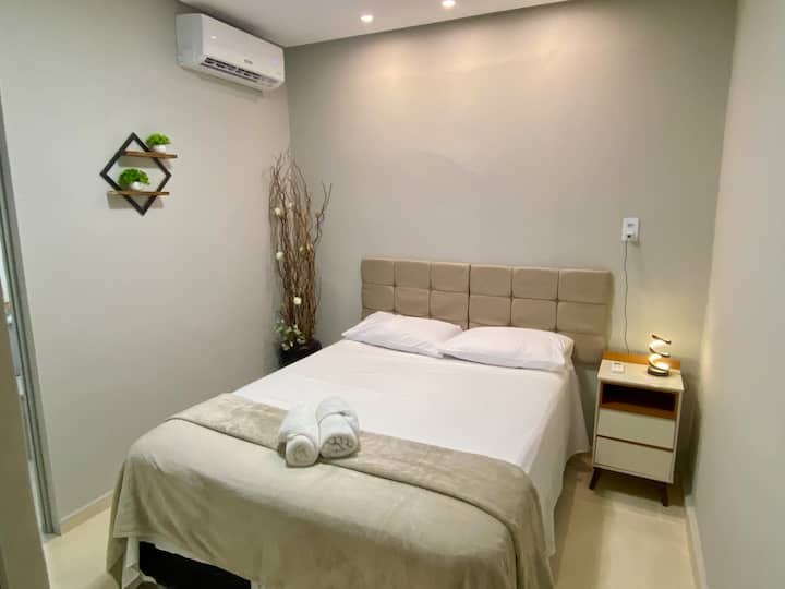 Apartamento 1 Quarto 100% Climatizado No Centro - Manaus