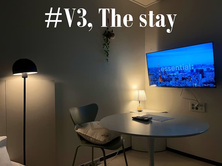 [The Stay]v3#오픈특가#연산역 도보1분#청결#넷플#감성 - Busan