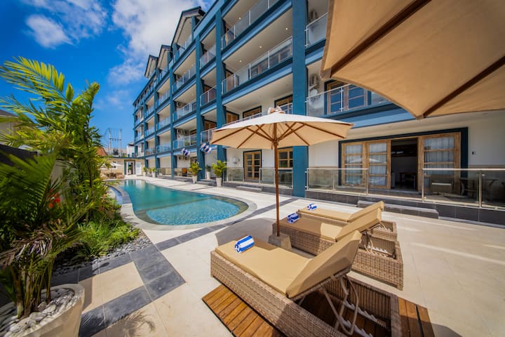 Sanur Bay | Cozy 2br Mezzanine Apartment In Sanur - Sanur