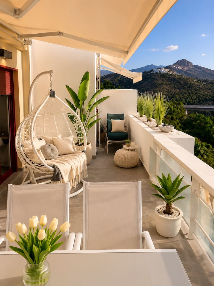 Elite Panoramic Duplex Penthouse Resort & Spa - Estepona