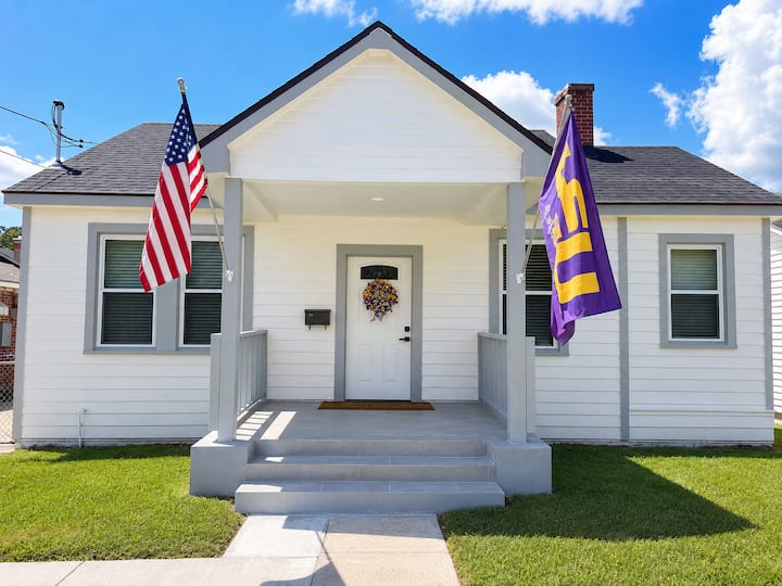 Lsu Game Day Retreat | 3br/2ba Near Tiger Stadium - Baton Rouge, LA