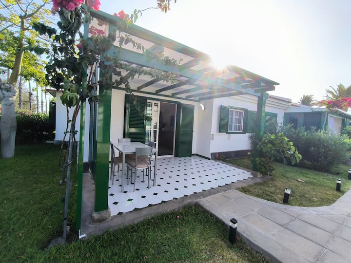 Bungalow Acogedor Con Piscina - Larga Estancia - Gran Canaria