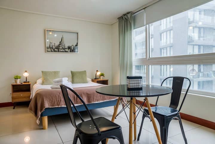 Cozy Studio In Vibrant Las Condes | 2 Guests - Las Condes