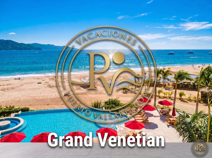 Panoramic Oceanview/ Oceanfront 3br Grand Venetian - Puerto Vallarta