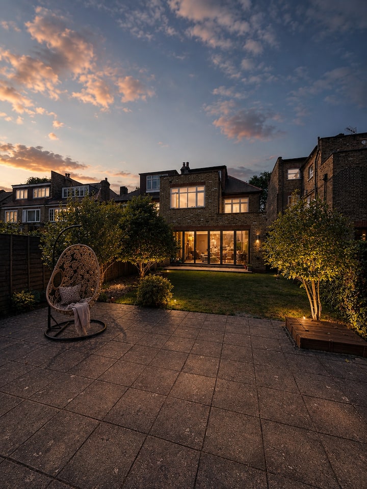 Spacious 5br Family Home In Chiswick Large Garden - Hampton