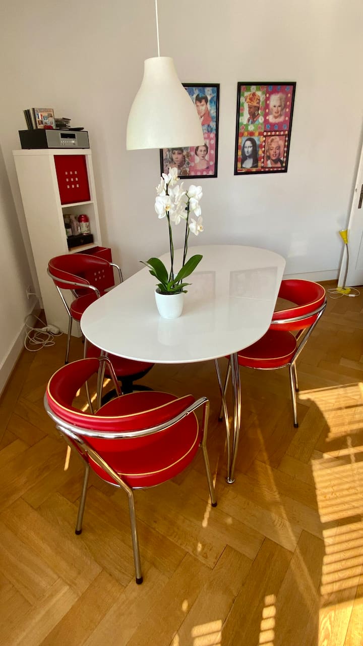 Central, Cozy, Renovated, 3.5 Rooms, Balcony - Zürich