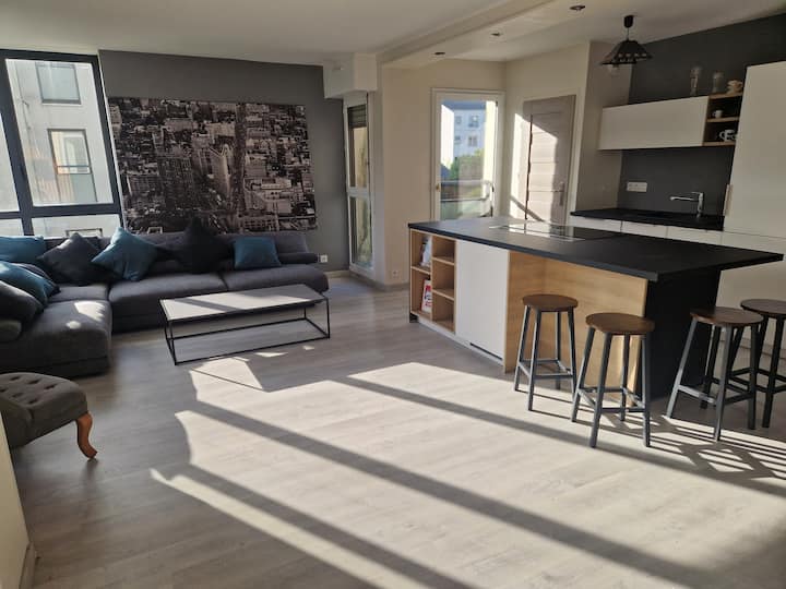 Appartement Cosy & Spacieux Sur Rezé - Nantes
