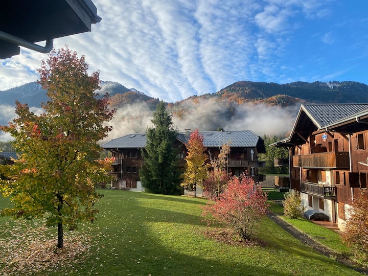 3-bed Terraced Chalet With Pools And Sauna - Samoëns