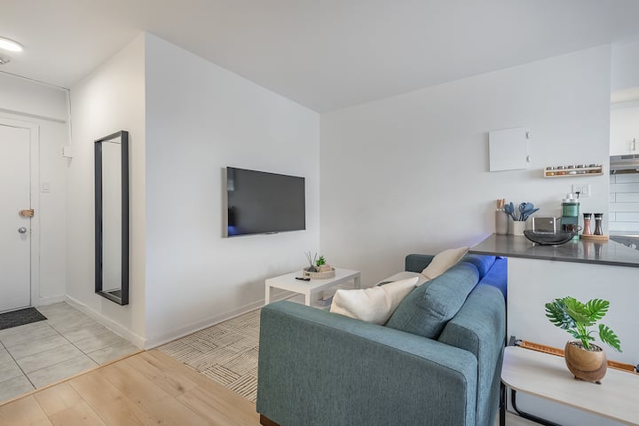 Bright 1br Apartment | Queen + Sofa Bed | Balcony - Montreal