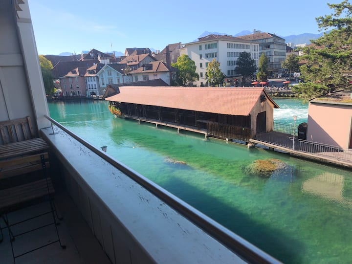 Aussicht Auf Thun & Aare  Direkt Am Mühleplatz - Thun