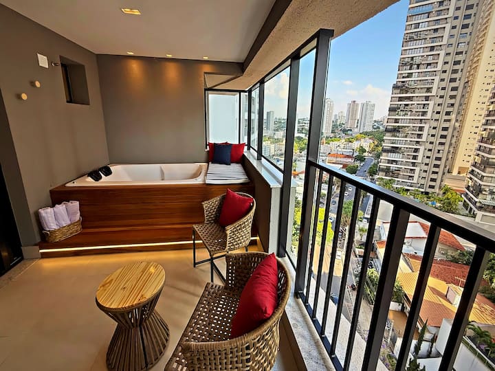 Bulgari Marista - Jacuzzi, Varanda E 2 Suítes - Brasil