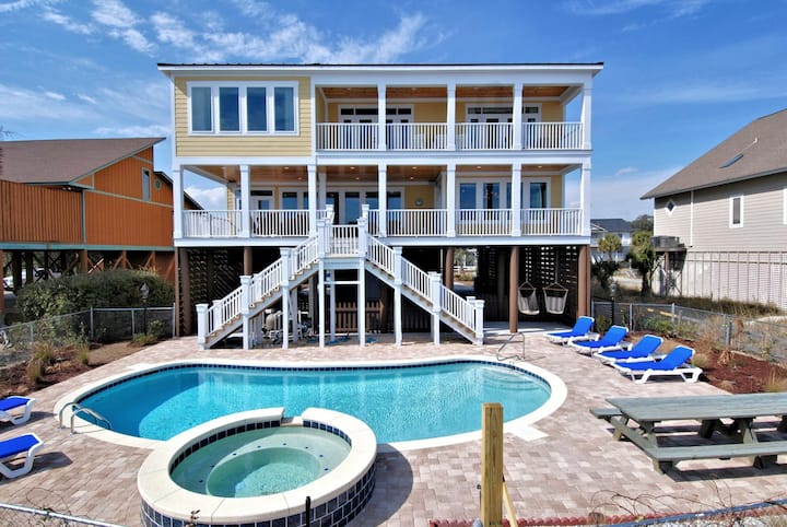 Hakuna Matata: Oceanfront Escape W/ Private Pool & - South Carolina