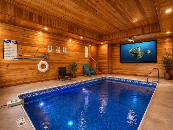 The Luxury Resort | Indoor Pool, Theater, Hosts 18 - Pigeon Forge, TN