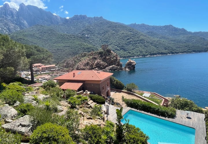 Villa Bord De Mer, Corse Du Sud
Vue éPoustouflante - Porto