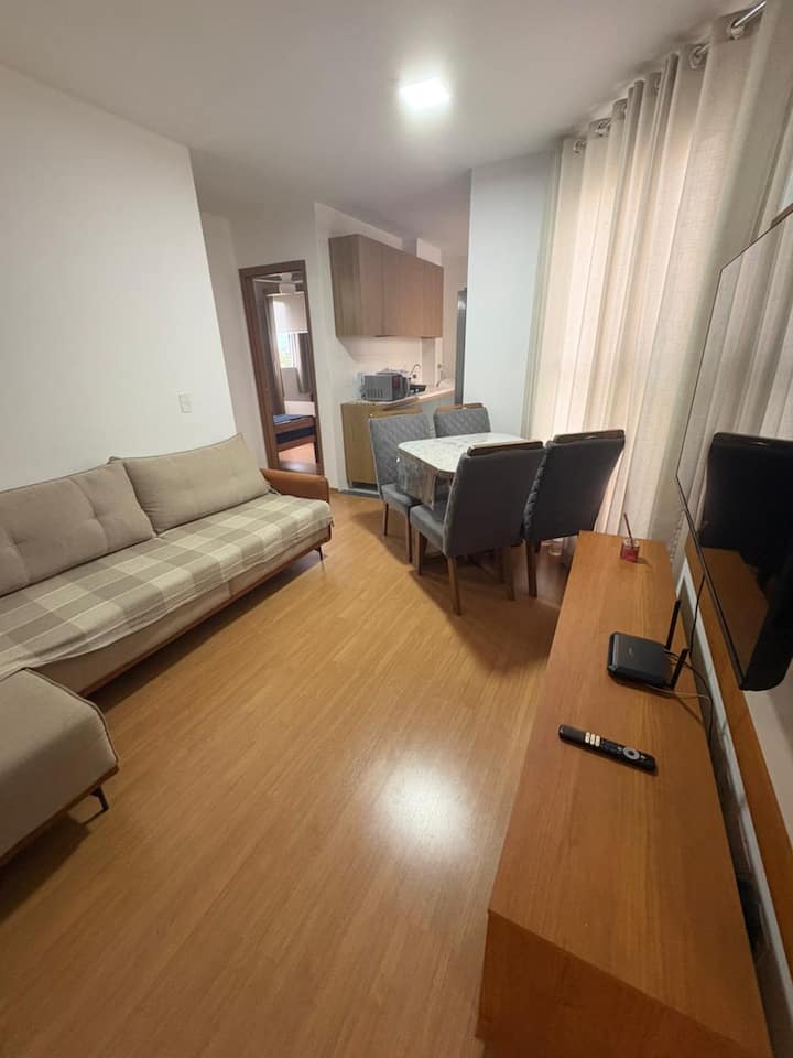 Apartamento Vista Campo, Próximo Plaza Shopping. - Rio das Ostras