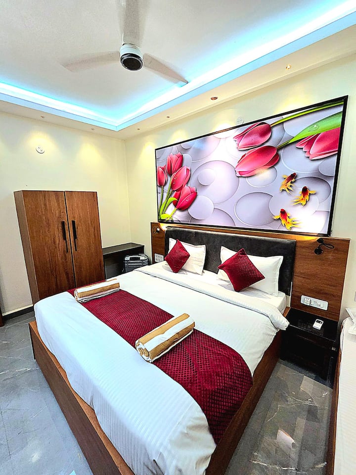 Go Myhome 320 | 2bhk Luxury Apt | Pool | Wifi | - Goa