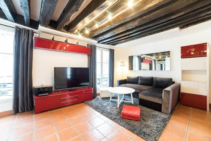 Appart Lumineux Paris Centre Rue Montorgueil - Paris 14e Arrondissement