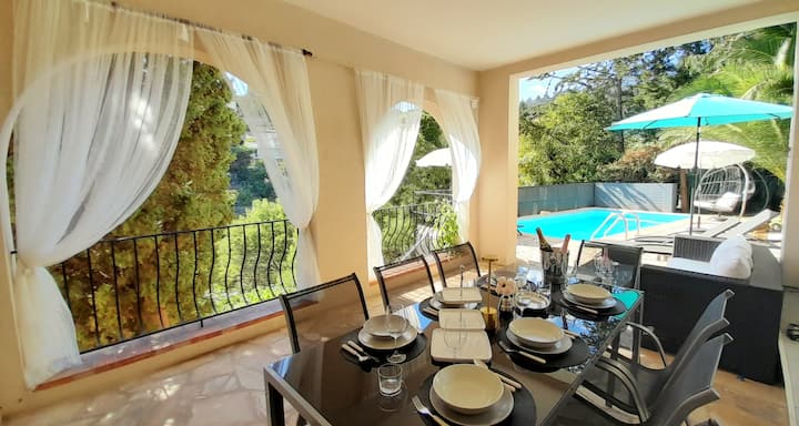 App-villa Cannes-mandelieu 3 Chambr Piscine Privée - Mandelieu-La Napoule
