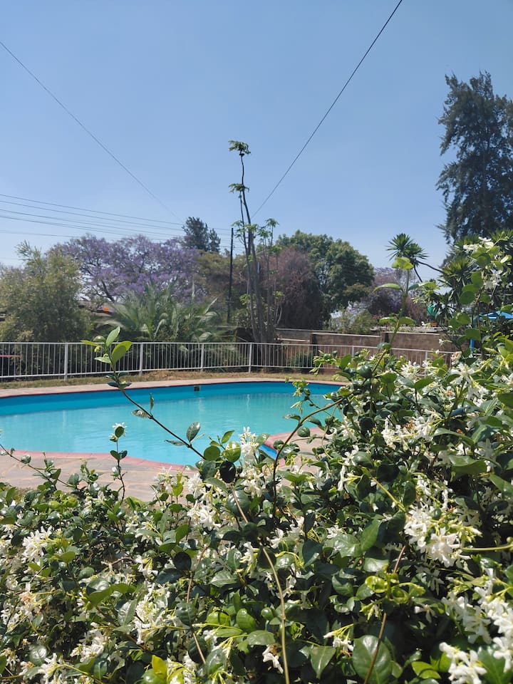 Private Cottage At Liswaniso | Pool & Restaurant - Lusaka