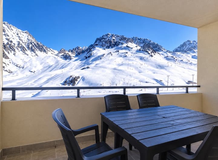 Apartamento Junto A Pistas Con Piscina Climatizada - La Mongie