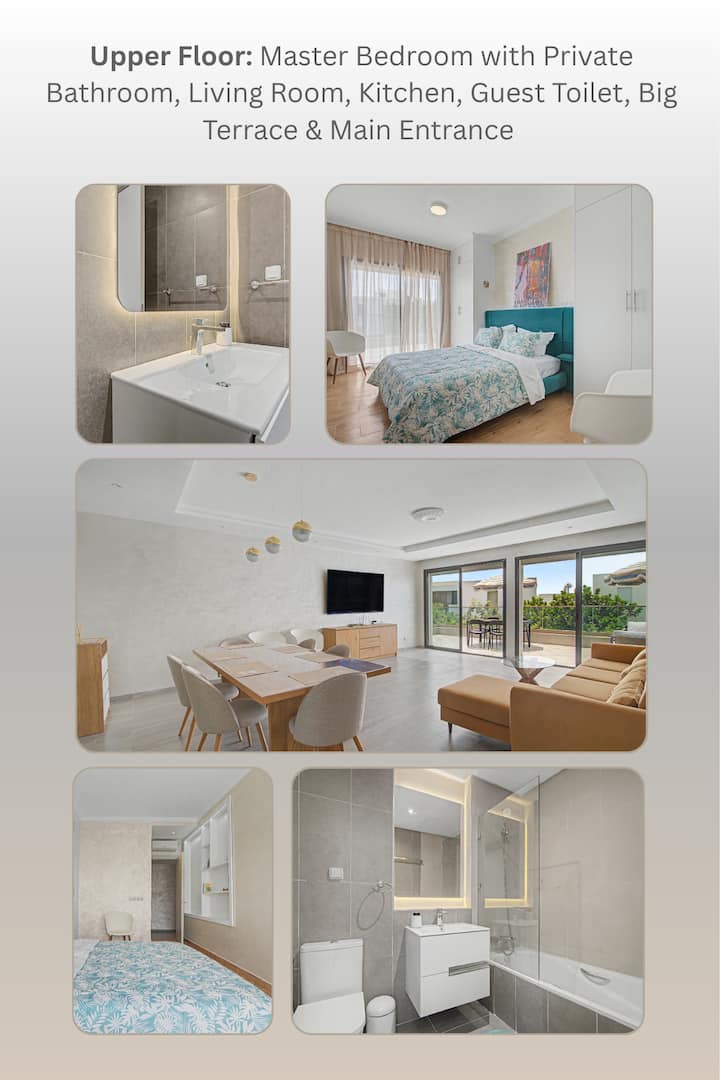 Modern, Quiet & Sunny Duplex In Taghazout Bay - Taghazout