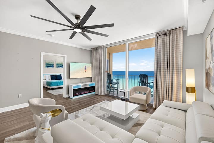 *Tidewater 808 *Beachfront* 2king Br*pools* - Panama City Beach, FL
