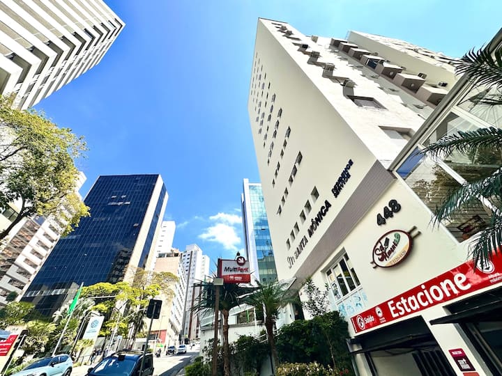 Safe & Complete Flat | Paulista 500m, Parking - Sao Paulo