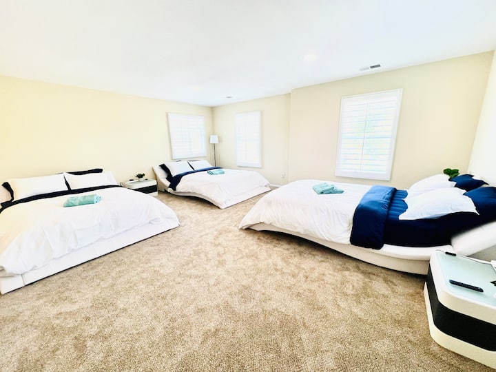 26/big Rm 3q-beds 6 People Private Tv Ontario Mill - Fontana, CA
