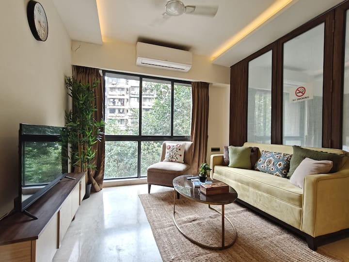 Modern 1bhk Near Bkc | Pool, Gym & Wi-fi - Mumbai