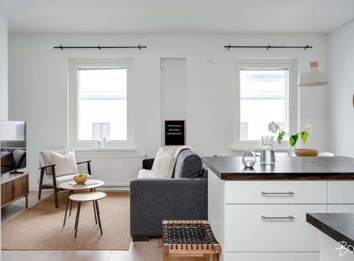 Condo Helmi - Upea Ylimmän Kerroksen Kaksio - Turku