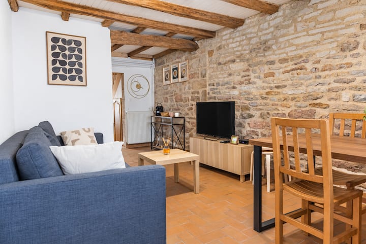 Sous La Glycine -Maison De Charme- 6 Pers - Tournus