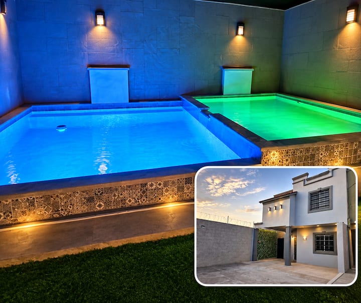 Casa Con Alberca/area Consulado/fracc. Privado - Ciudad Juárez