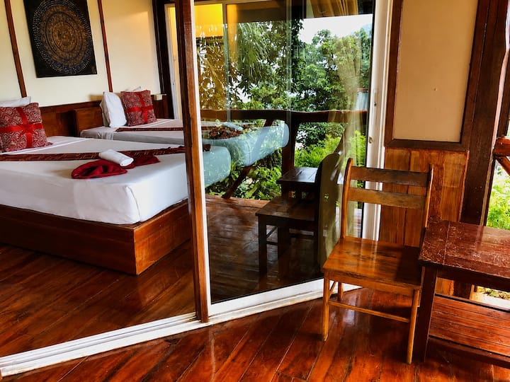 2 Single Bed Hut With Partial Seaview Koh Phi Phi - Ko Phi Phi Don