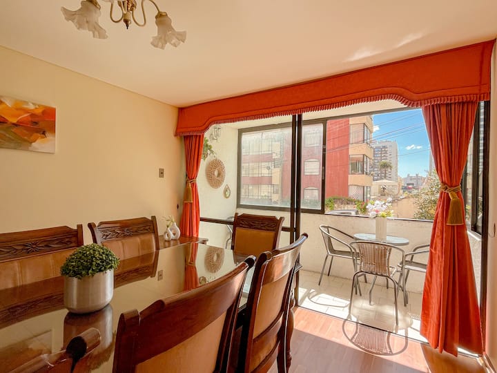 3d/2b Con Parking | Cerca Casino Y Reloj De Flores - Valparaíso