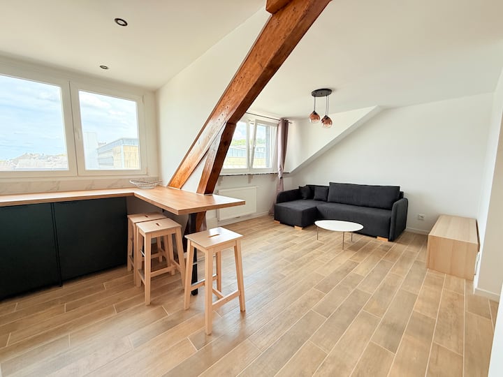 Contemporary Apartment Bright & Equipped - Esch-sur-Alzette