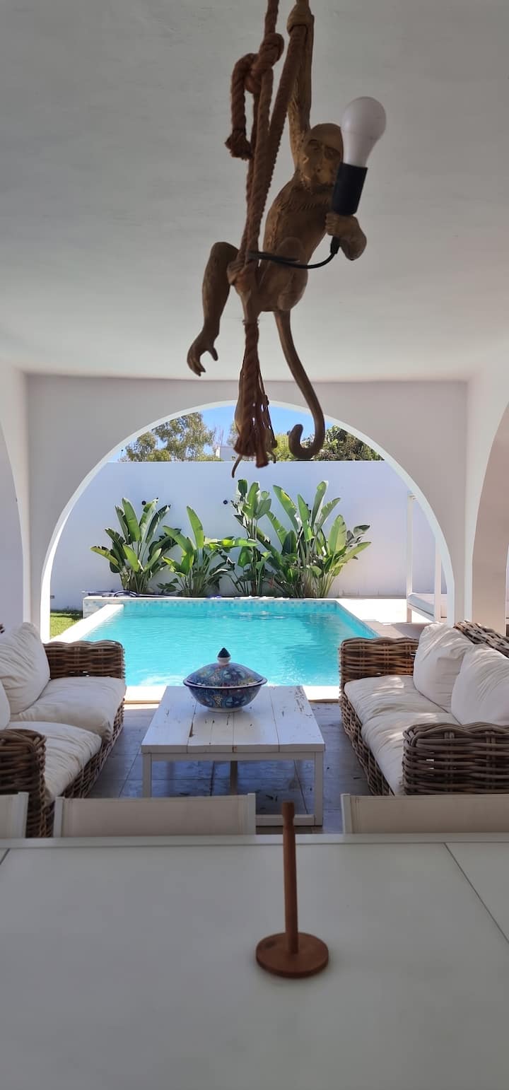 Villa De Rêve Piscine Privée & Grand Jardin - Hammamet