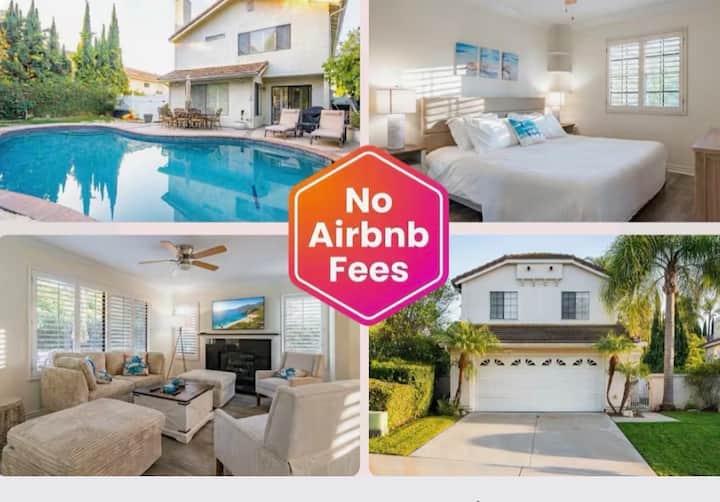 Luxury Pool Home | 2 Putting Greens | Sleeps 10 - Orange County, CA