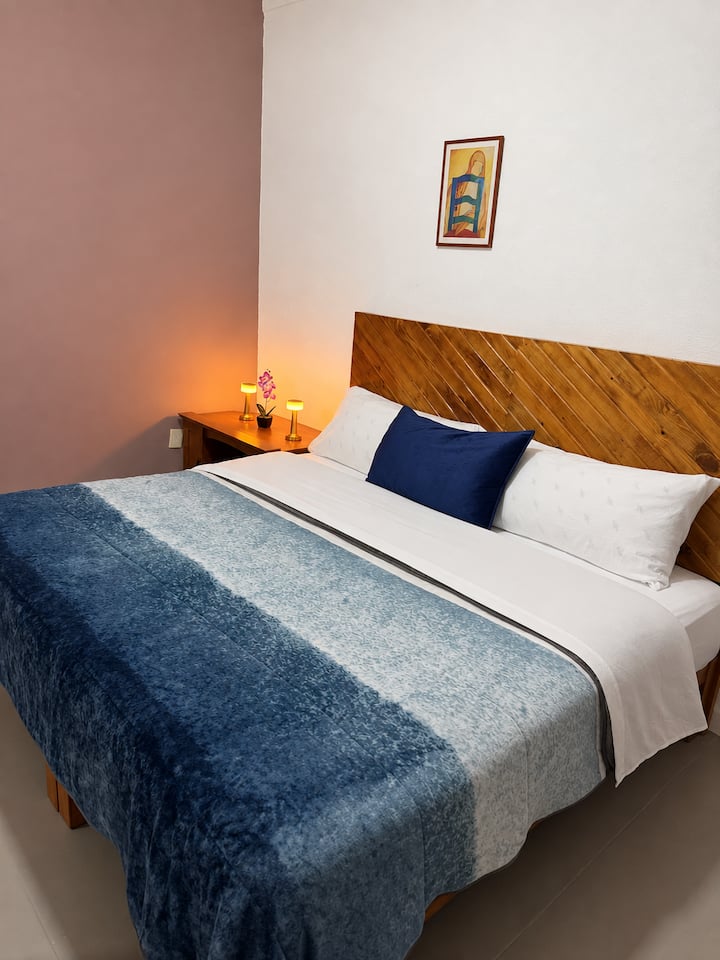 Casa Allende | Habitación King A 10 Min Del Centro - San Miguel de Allende