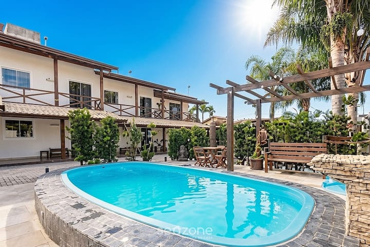 Apt. W/ Balcony In Condo. W/ Pool Ban0006 - Imbituba