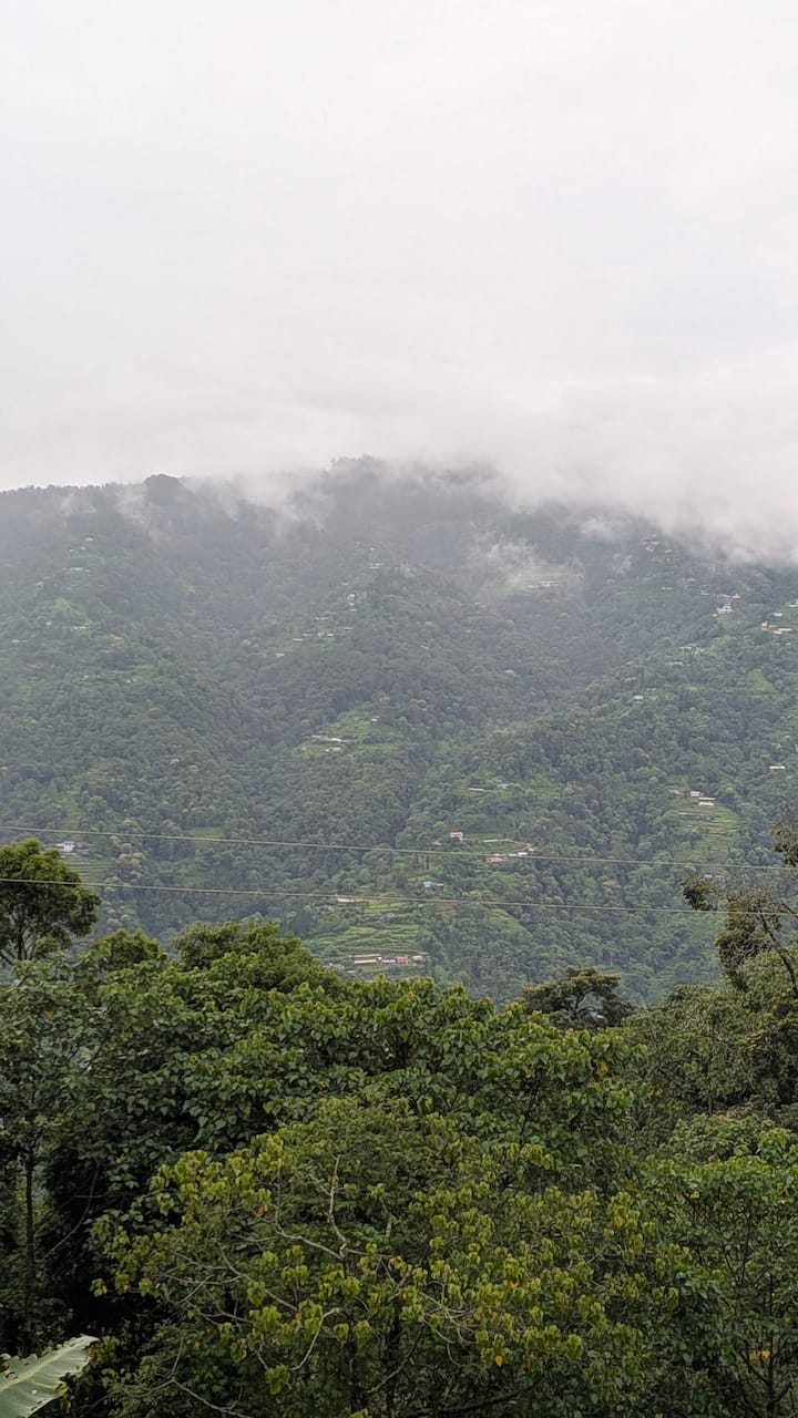 Peaceful Mountain Retreat With Duplex View Room. - Lava