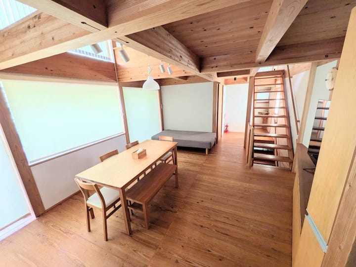 新規割引中/鹿児島中央駅東口側/1棟貸切/無料駐車場/ファミリー向け/Kokoro House - Kagoshima