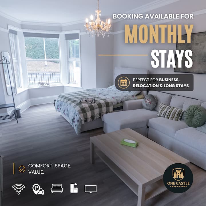 3br Ground Floor Long Stay Near Harrogate | Prking - Knaresborough