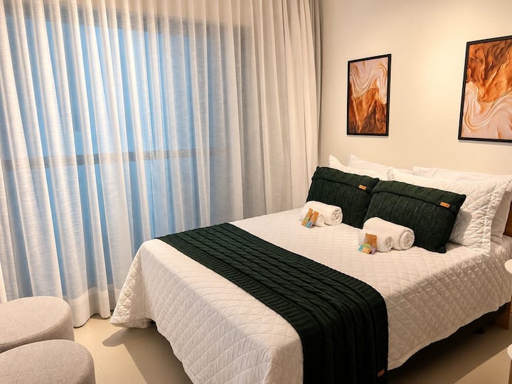 Studio Novo Ao Lado Do Parque Halfeld  Ar Varanda - Juiz de Fora