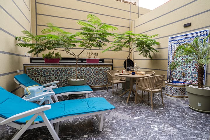 New Modern 2br Beach Near Luxury, Parking & Fibre - Agadir