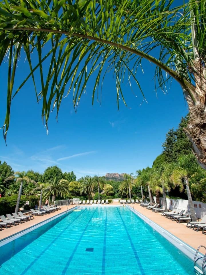 Zecamping 4* Mobil Home 34m² Piscine - Roquebrune-sur-Argens