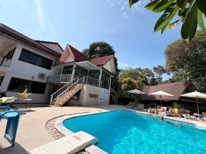 Kohtao For 3pax Budget As Twin Bed +Extra Bed - Ko Tao