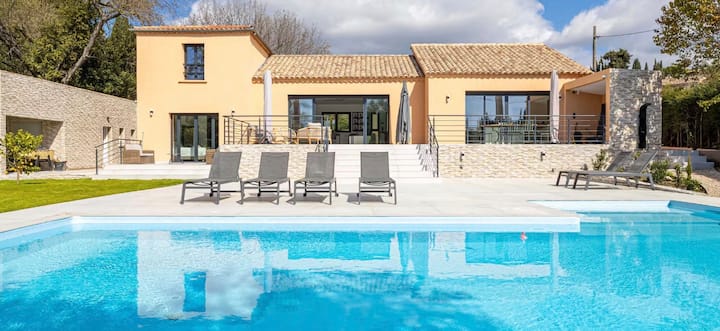 Villa Mougins, 7 Suites, Piscine, Jardin, Park - Cannes