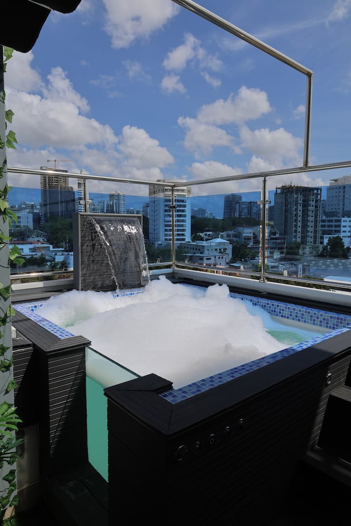 Luxury Uasd- Jacuzzi Private & City View. - Santo Domingo (Dominican Republic)