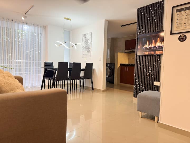 4 Beds | 3 Bedrooms | 2 Baths | Fully Equipped - Bucaramanga
