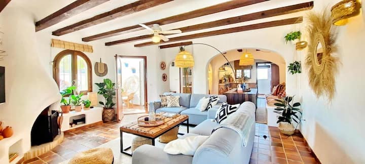 El Sarchal, Bohemian Holiday Home, Pool, Moraira - Moraira